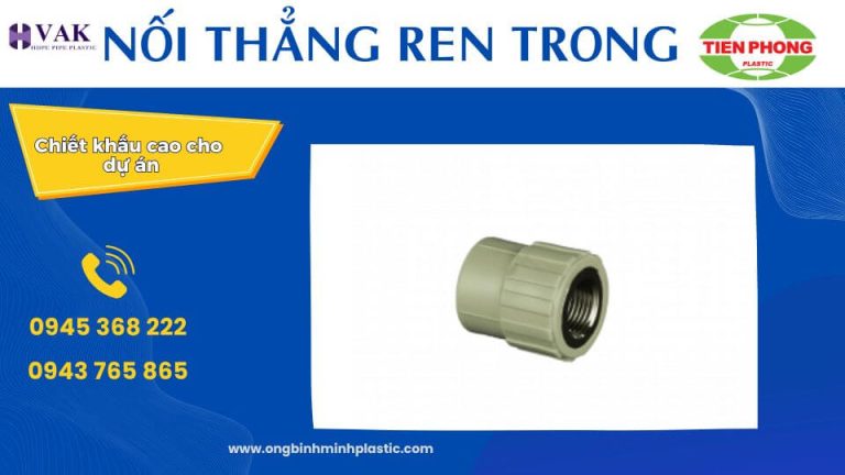 Bảng giá nối thẳng ren trong PPR Tiền Phong tại miền nam