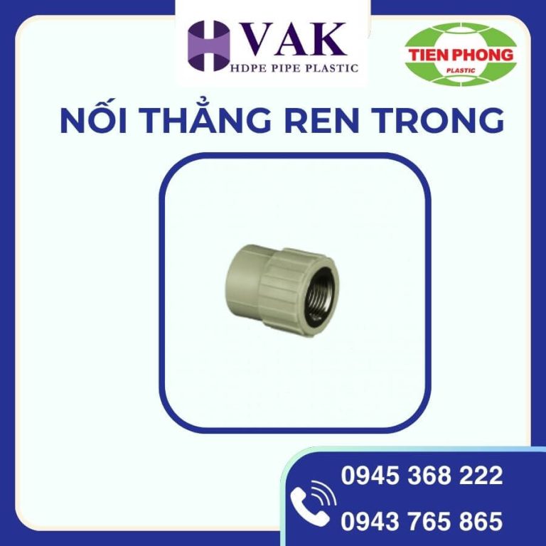 Bảng giá nối thẳng ren trong PPR Tiền Phong tại miền nam